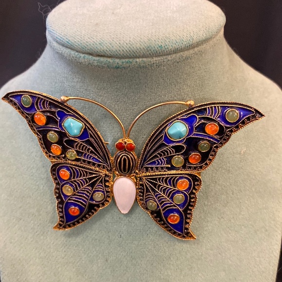 cleo | Jewelry | Mma Cleo Sterling Silver Enamel Multiprecious Stones ...
